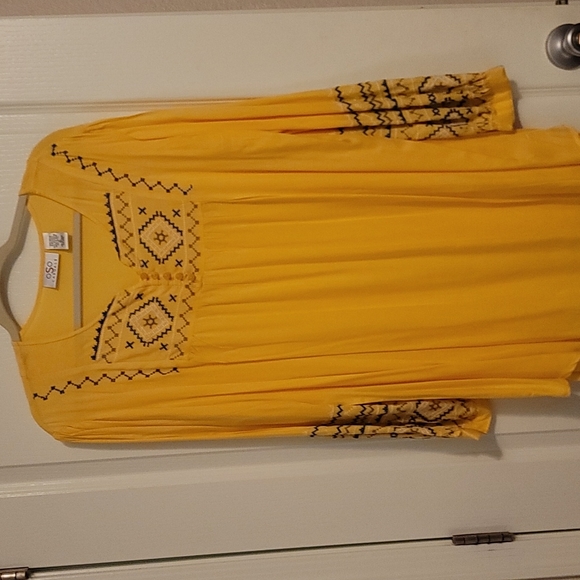 Oso Casuals | Tops | Yellow Blouse | Poshmark